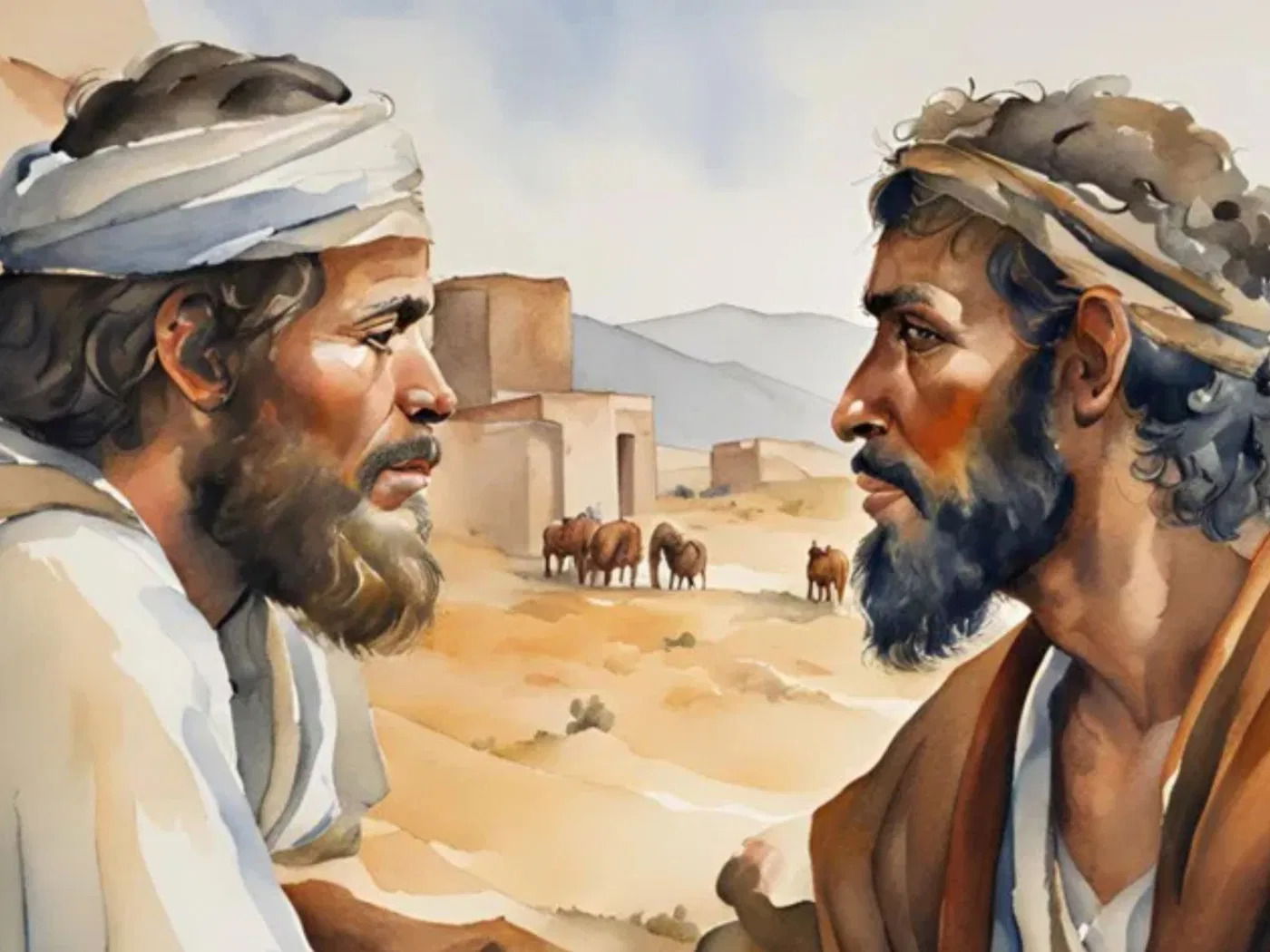 The Story of Esau and Jacob: sons of Isaac - Bible