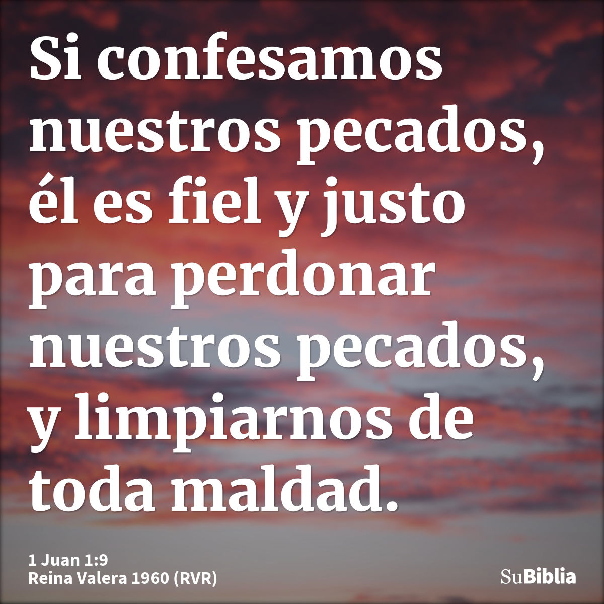 1 Juan 1 9 Biblia