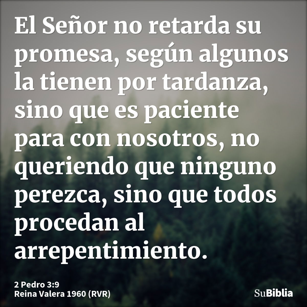 2 Pedro 3 9 Biblia