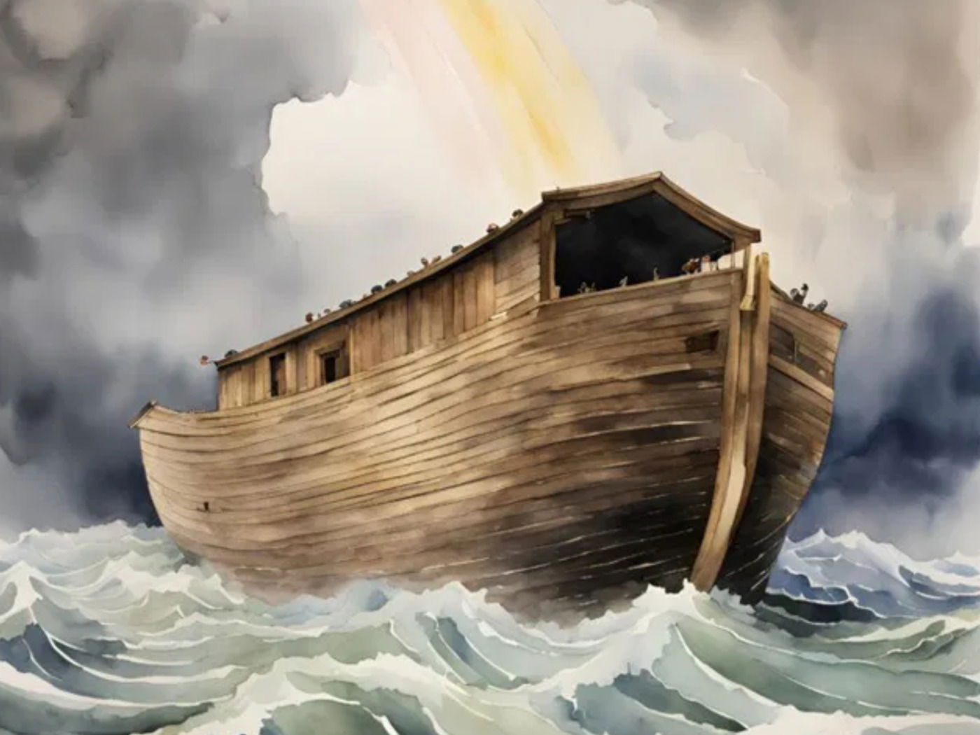 El arca de Noé: la historia del gran barco - Biblia