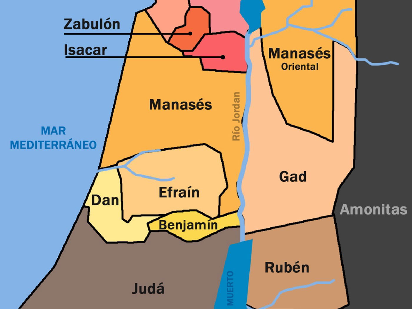 Las 12 tribus de Israel (y su significado) - Biblia