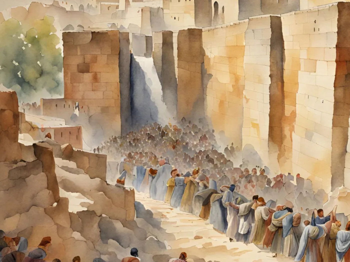 El muro de Jericó y su caída (estudio bíblico) - Biblia