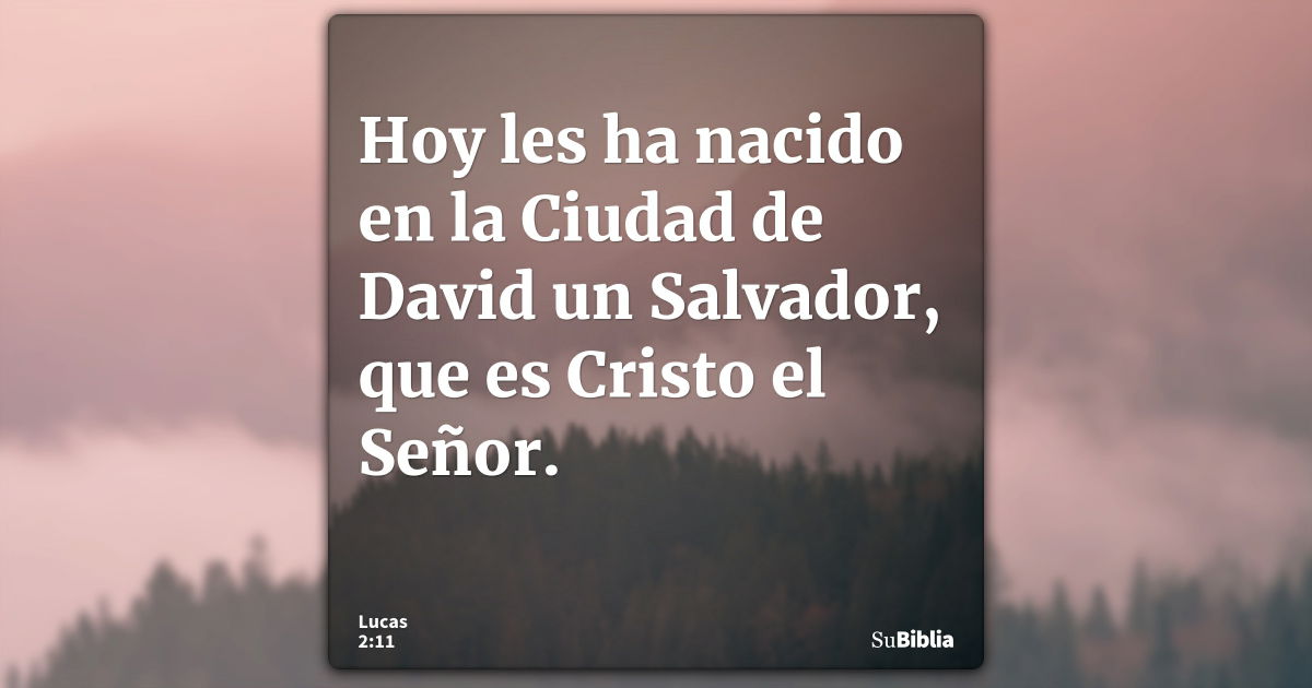 Lucas 2:11 - Biblia