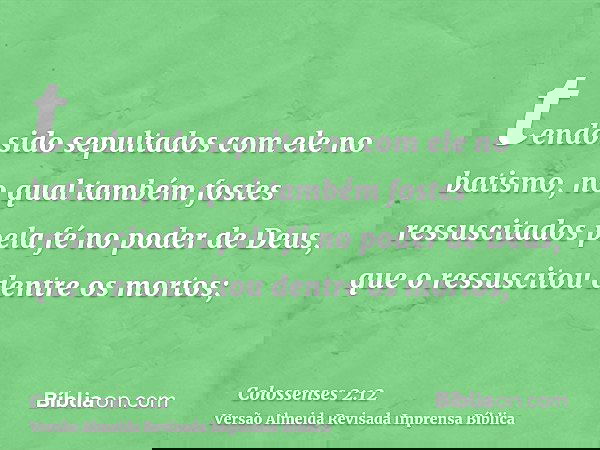 Colossenses 2:12 - Bíblia