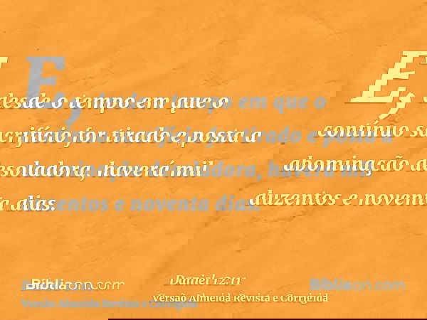 Daniel 12:11 - Bíblia