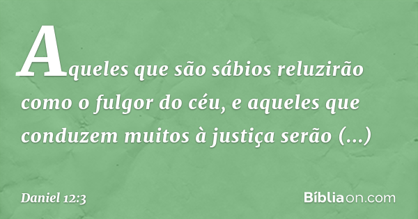 Daniel 12:3 - Bíblia