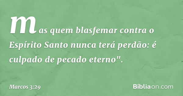 Marcos 3:29 - Bíblia
