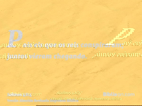 Salmo 48:4 - Bíblia