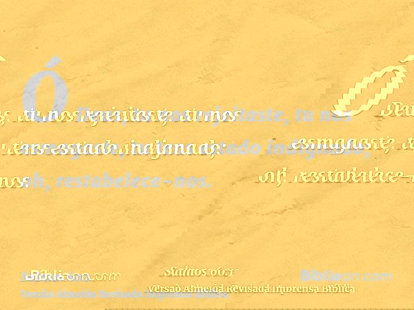 Salmo 60:1 - Bíblia