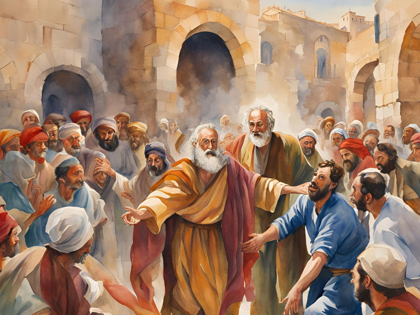 Explicação de Atos 3: Pedro e João na porta Formosa (Estudo Bíblico ...