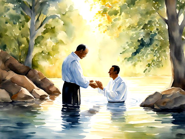 Estudo sobre batismo nas águas - Bíblia