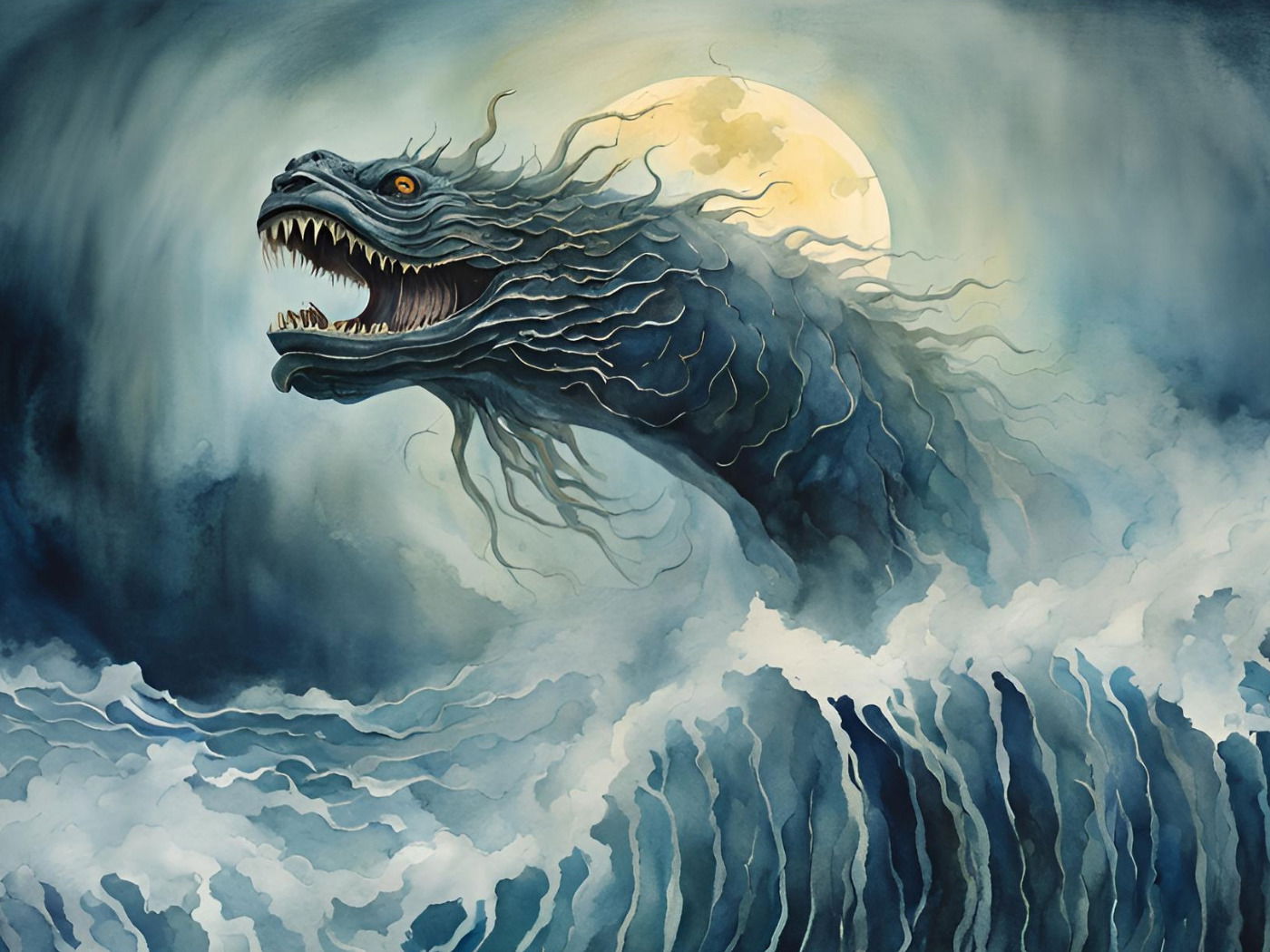 Leviatã: o monstro marinho e seu significado na Bíblia (Estudo Bíblico ...